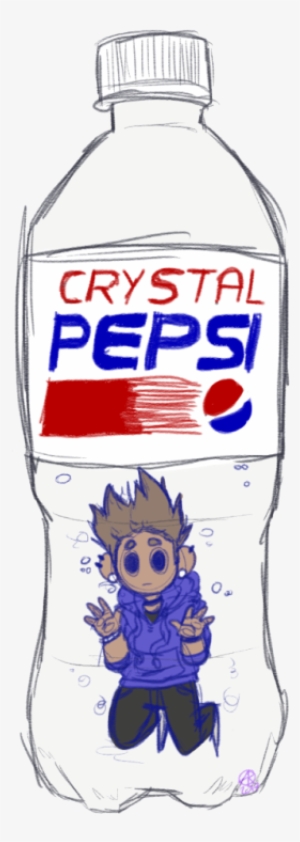 Love Crystal Pepsi - Pepsi Crystal - 20 Fl Oz Bottle PNG Image ...