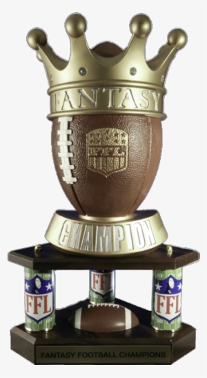 Fantasy Football Crown Large Three Column Perpetual - Huge Football ...