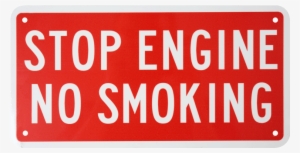 Stop Engine/no Smoking Sign - Stop Sign PNG Image | Transparent PNG ...