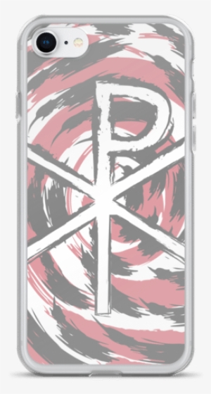 Chi Rho Christogram Modern Pink Gray Iphone Case - Chi Rho PNG Image ...