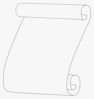 Big Image - Clipart Scroll Outline PNG Image | Transparent PNG Free ...