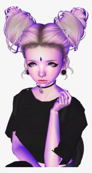 Stickers Imvu Photo Dcsc - Girl PNG Image | Transparent PNG Free ...