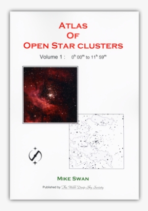 Cover Of Volume 1 Of The Open Cluster Atlas - Open Cluster PNG Image ...