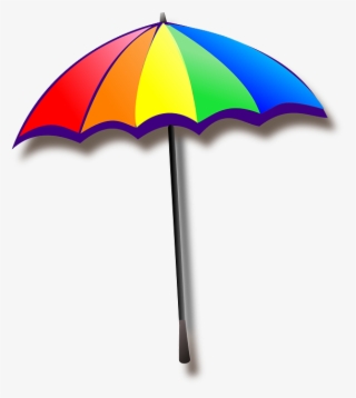 Rainbow Umbrella Clip Art - Rainbow Umbrella Clipart PNG Image ...