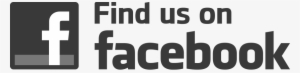 Facebook Icon - Find Us On Facebook Logo White PNG Image | Transparent ...
