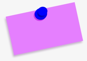 Thumbtack Note Blank Vector Clip Art Sumaog Clipart - Thumbtack Note ...