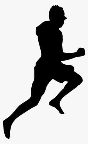 Running Man Silhouette Clip Art Free At Getdrawings - Running Man Png ...