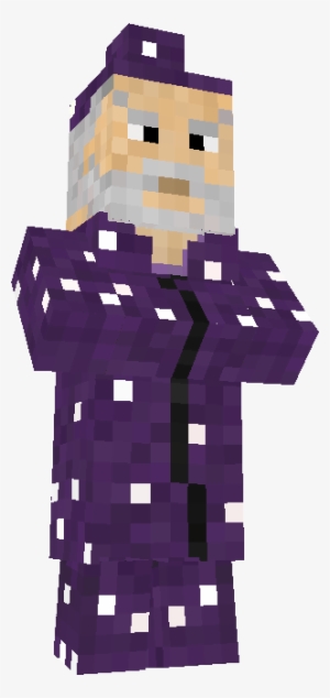 My Take On The Wizard - Wizard Boss Minecraft PNG Image | Transparent ...