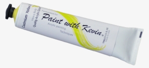 Cad Yellow Acrylic Paint Tube - Transparent Paint Tube Png PNG Image ...