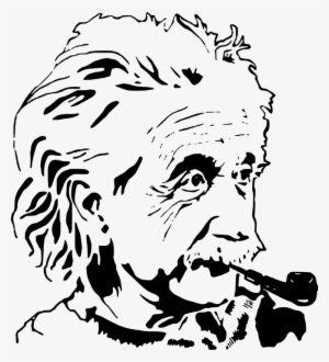 Scientist Clipart Einstein - Albert Einstein Portre Png PNG Image ...