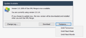 The Upgrade Dialog Box - New Update Available Dialog PNG Image ...