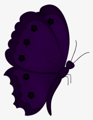 Periwinkle Butterfly Clip Art