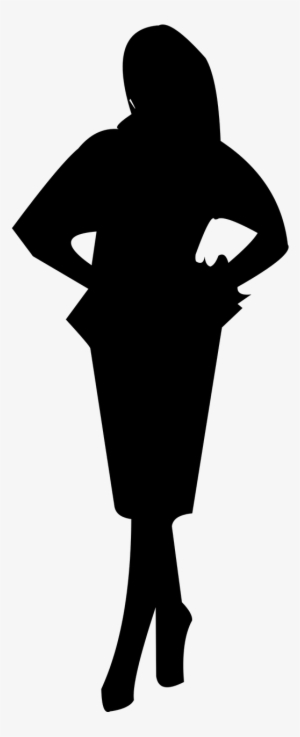 Vector Graphics, - Black Outline Of Women PNG Image | Transparent PNG ...