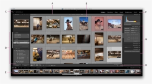 Lightroom Classic Cc Library Module - Library System Interface PNG ...