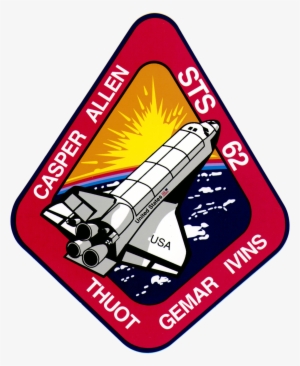 Sts 62 Patch - Sts 62 Mission Patch PNG Image | Transparent PNG Free ...