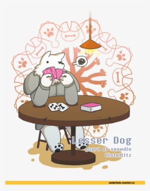 Undertale Lesser Dog - Undertale PNG Image | Transparent PNG Free ...