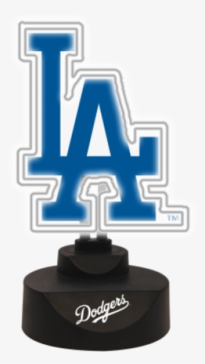 Los Angeles Dodgers Team Logo Neon - La Dodgers PNG Image | Transparent ...