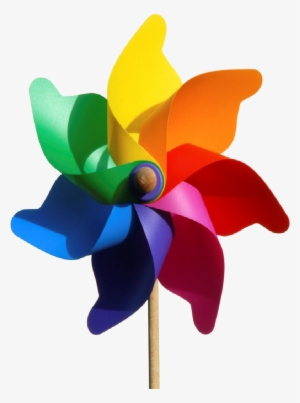 Rainbow Pinwheel - Pin Wheel PNG Image | Transparent PNG Free Download ...