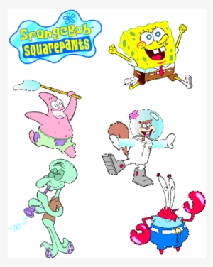 Svg Black And White Spongebob Vector Character - Spongebob Squarepants ...