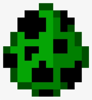 Creeper Spawn Egg - Minecraft Eggs PNG Image | Transparent PNG Free ...