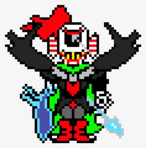 Undyne - " - Undertale Undyne Sprite PNG Image | Transparent PNG Free ...