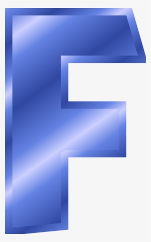 Blue Letter Clipart
