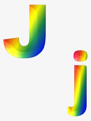 Letter J Download Transparent Png Image - Rainbow Letter J PNG Image ...