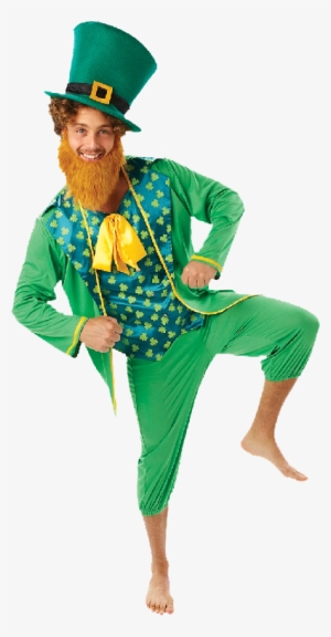 Leprechaun Adult Costume - St Patricks Day Fancy Dress PNG Image ...