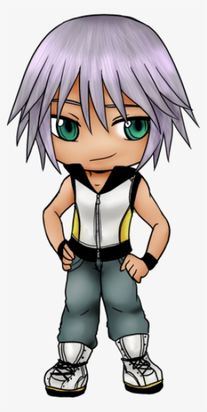 Chibi Riku By =ssceles On Deviantart - Chibi Riku Kingdom Hearts PNG ...