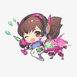 Dva Hifrom Overwatch Memes, Edits, R - Dva Nano Cola Sprays PNG Image | Transparent PNG Free ...