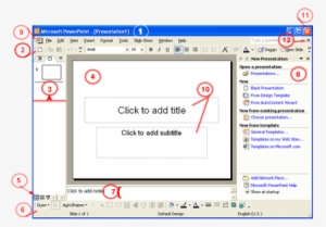 The Powerpoint Window[edit] - Creation Of Powerpoint Presentation PNG ...