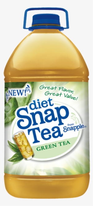 Snapple Diet Snap Tea, Green Tea - Snapple Snap Green Tea - 1 Gal Jug ...