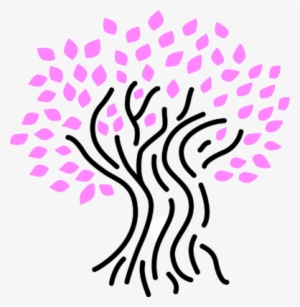 Pink Leaf Tree - Pink Tree Clip Arts PNG Image | Transparent PNG Free ...