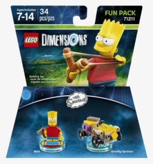 Lego Dimensions The Simpsons Bart PNG Image | Transparent PNG Free ...
