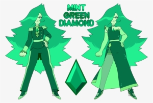 Specific Comm- Mint Green Diamond By Xombiejunky - Steven Universe ...
