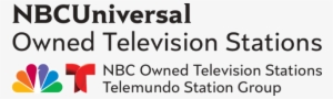 Nbcuniversal Owned Television Stations Logo - Nbcuniversal Owned Tv Stations PNG Image ...