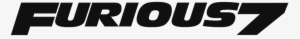 Fast Furious 7 551a5fe526b4d - Fast And Furious 7 Logo PNG Image ...