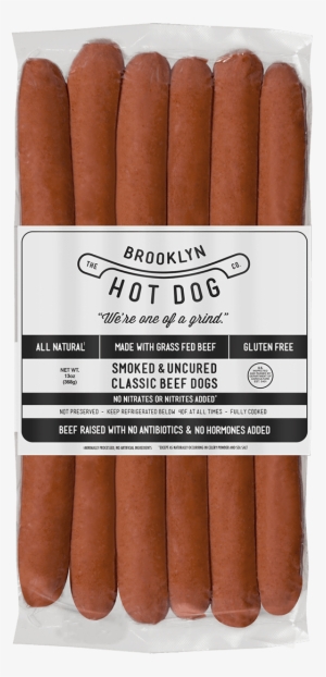 Brookly Hot Dog Company Classic Beef Dogs - Brooklyn Hot Dog Company ...