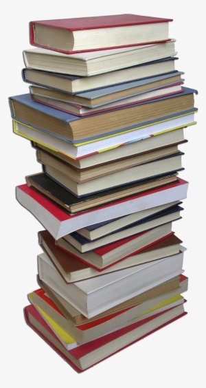 Surviving Toxic Mold - Stack Of Books Clear Background PNG Image ...