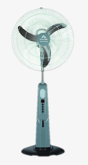 18′ Stand Fan - Andrakk Rechargeable Fan PNG Image | Transparent PNG ...