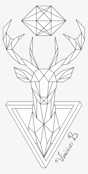 Geometric Deer - Geometric Deer Png PNG Image | Transparent PNG Free ...