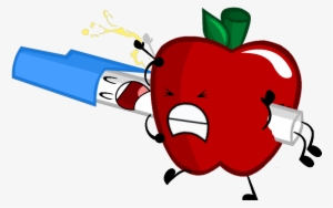 Apple And Pen - Bfdi Apple PNG Image | Transparent PNG Free Download on ...