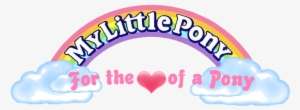 Original My Little Pony Logo PNG Image | Transparent PNG Free Download ...