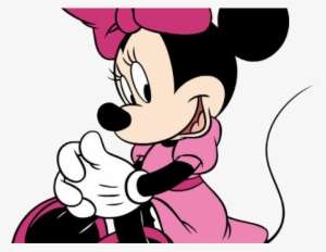 Baseball Clipart Minnie Mouse - Minnie Mouse Sitting Down PNG Image ...