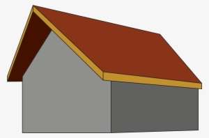 Prow Or "winged" Gable Roof - Gable Roof PNG Image | Transparent PNG ...