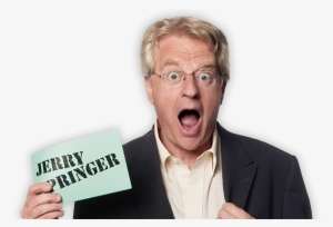 The Jerry Springer Show - Jerry Springer On The Cw PNG Image ...