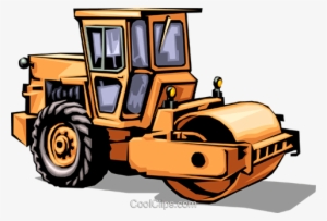 Steam Roller Royalty Free Vector Clip Art Illustration - Steam Roller ...