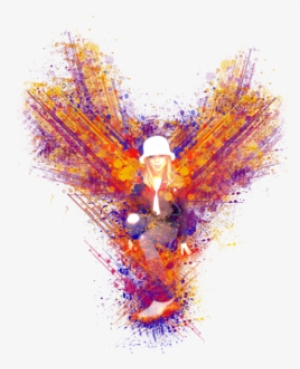 Colourful Grunge Angel - Illustration PNG Image | Transparent PNG Free ...