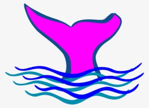 Fin, Whale, Ocean, Sea Life, Diving, Mermaid, Fish - Tail Clip Art PNG ...