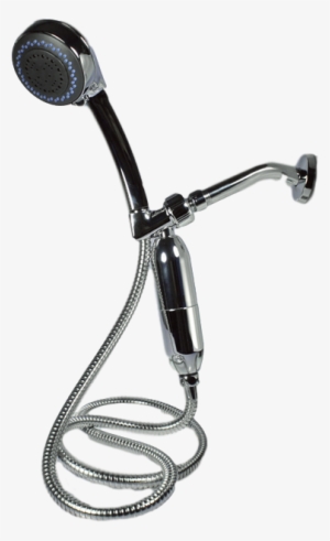Hand Held Shower Head With Chlorine Filter - Shower Filters PNG Image ...